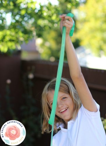 Children's Craft Idea: How to Make Green Slime! - My Frugal Adventures